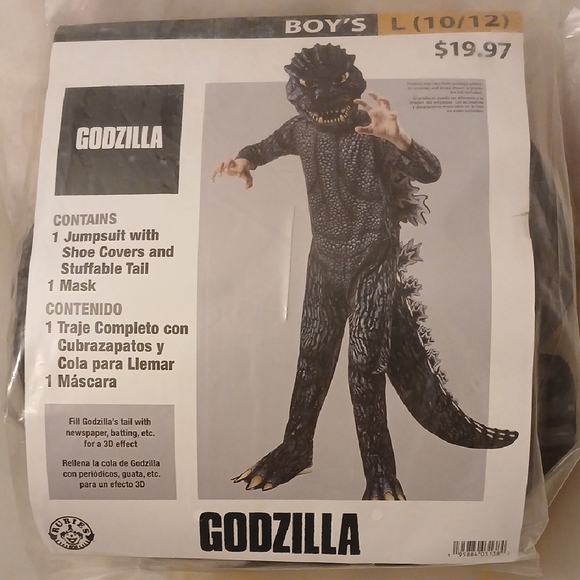 Costumes | Godzilla Boys Costume Black | Poshmark